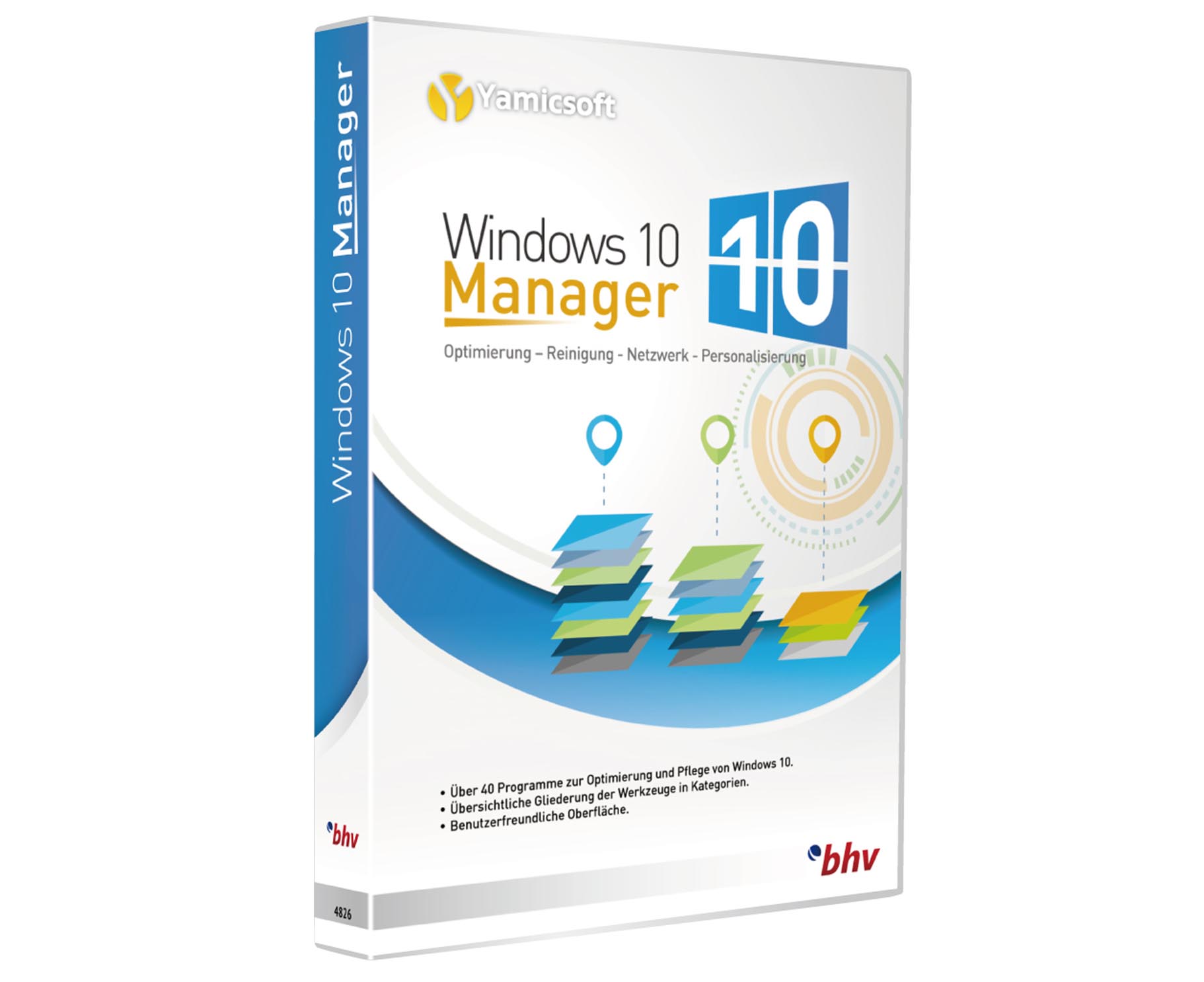 „Windows 10 Manager“ von bhv zur Optimierung des Betriebssystems